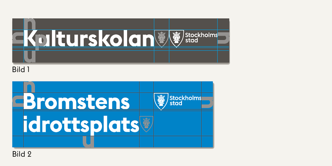 Exteriöra skyltar - Stockholms stad